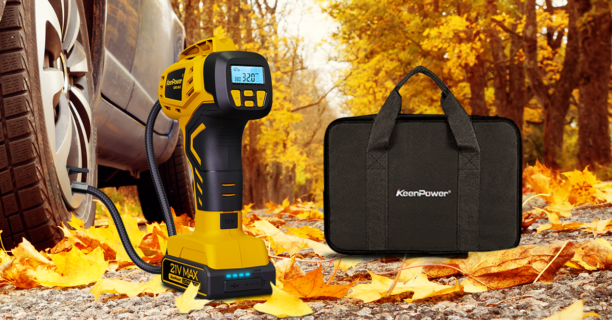 How to Use a Portable Tire Inflator? – KeenPower